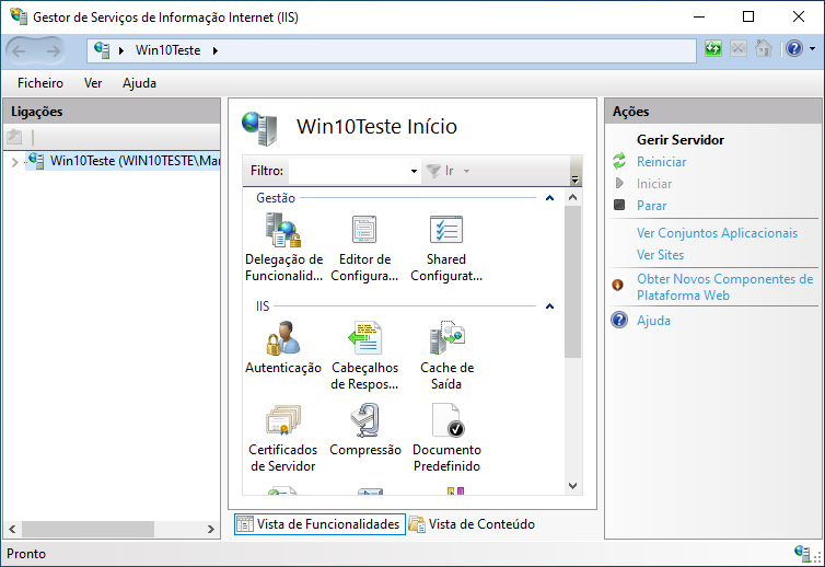 Tutorial Como Instalar O Internet Information Services Iis No Windows 10 O Computador Com